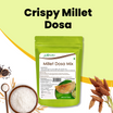 Buy Sprouted Ragi Dosa and Millet Dosa Mix Online – Haritha Foods