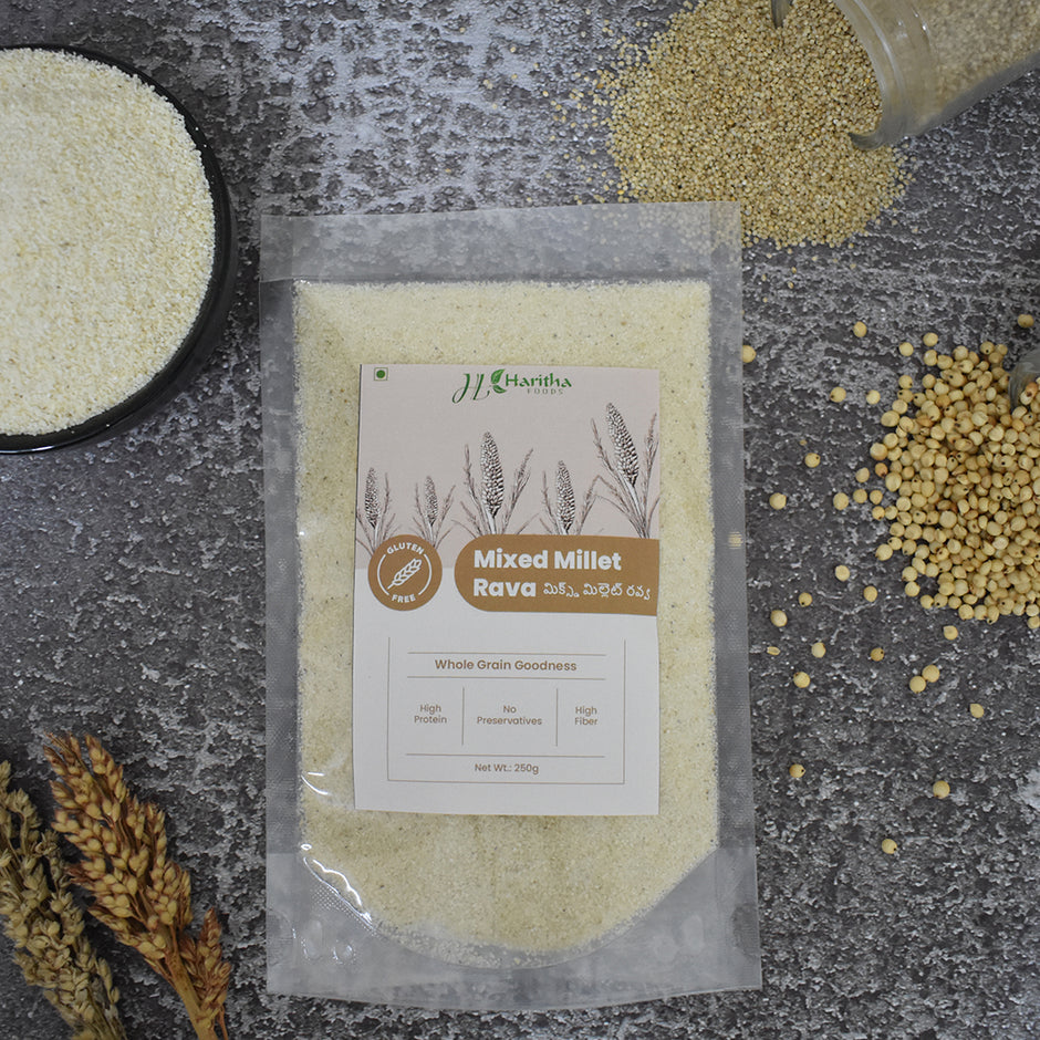 Buy Millet Staples & Flours | 100% Natural & Nutrient-Rich – Haritha Foods